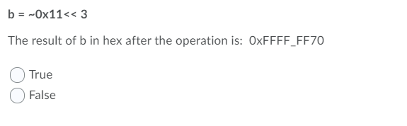 Solved b = -0x11