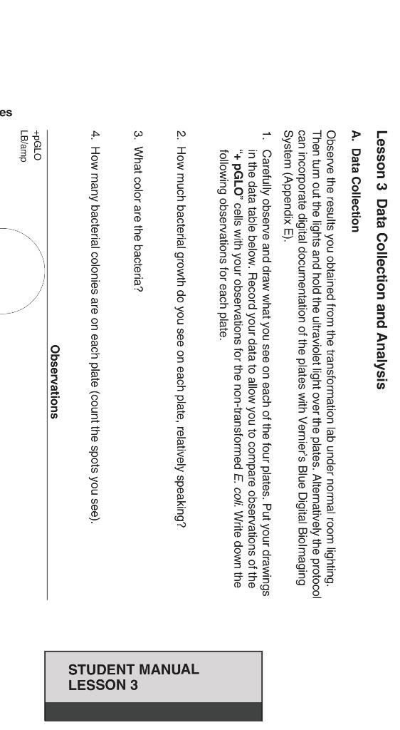 Solved S Lesson 3 Data Collection and Analysis A. Data | Chegg.com
