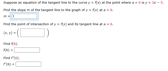 Solved Suppose an equation of the tangent line to the curve | Chegg.com