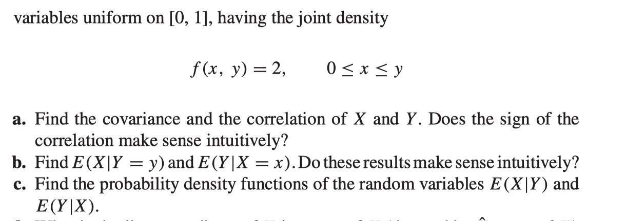 Solved 1. In Section 3.7, the joint density of the minimum | Chegg.com