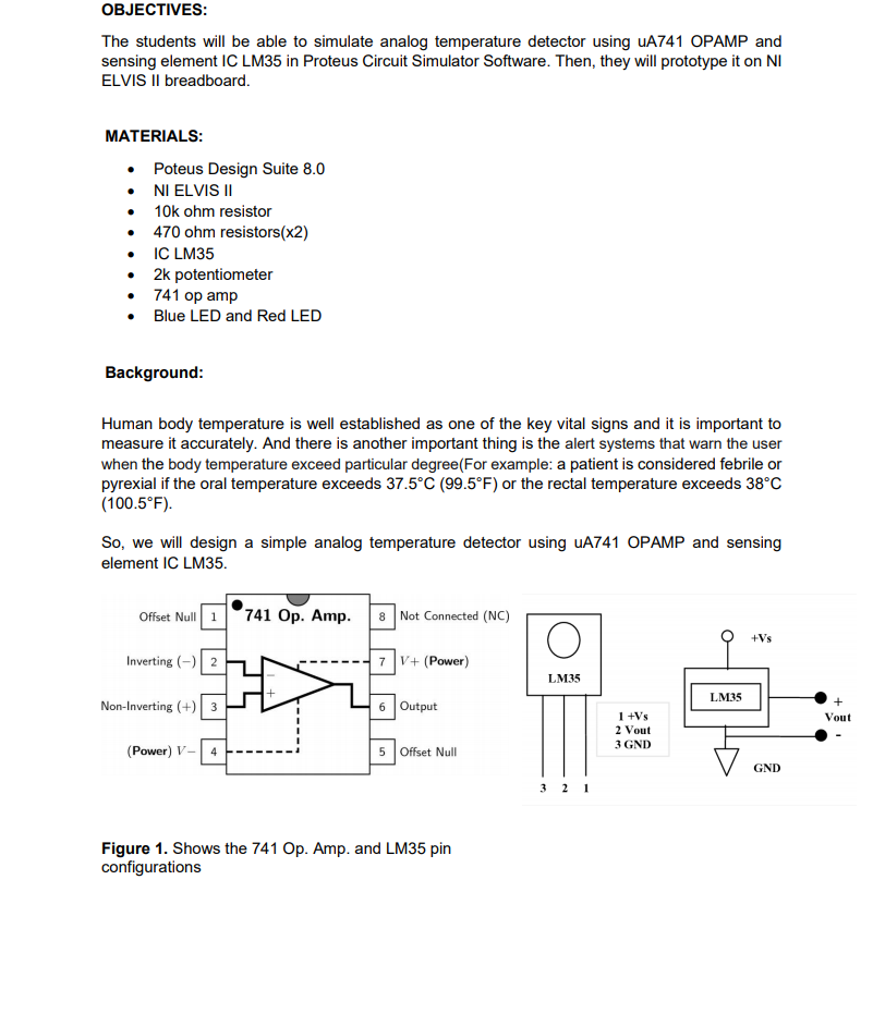 Solved OBJECTIVES: The students will be able to simulate | Chegg.com