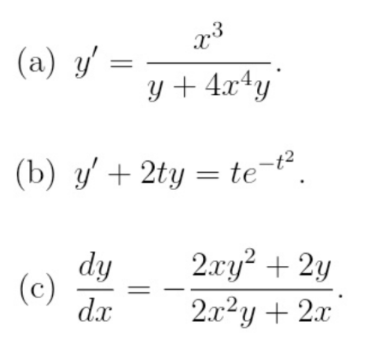 Solved find the general solution of the following | Chegg.com