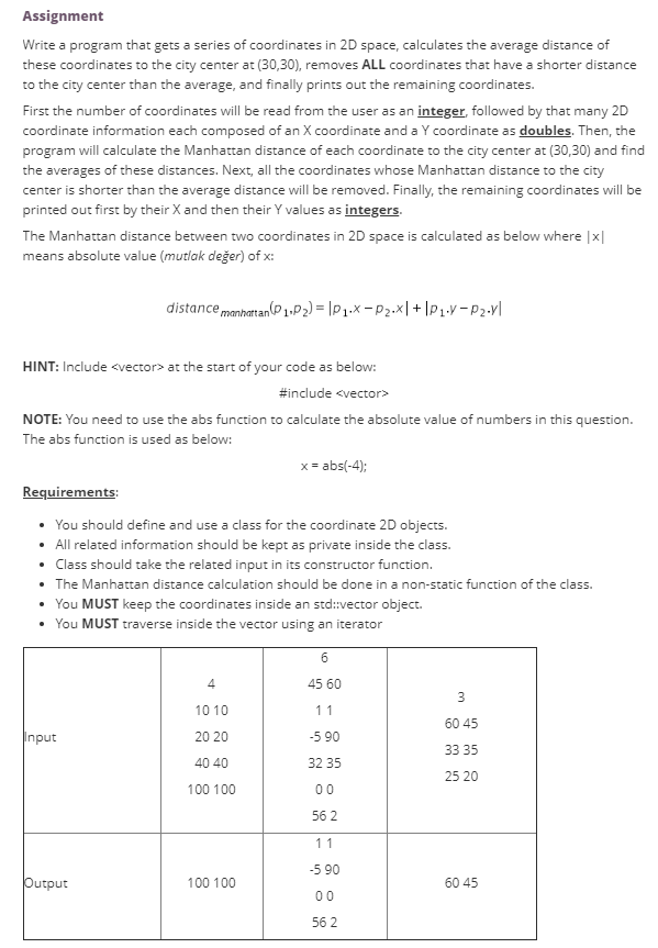 Solved Assignment Write a program that gets a series of | Chegg.com