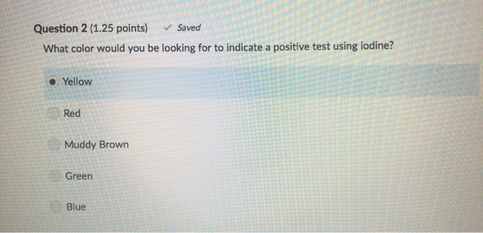 Solved What color would you be looking for to indicate a | Chegg.com