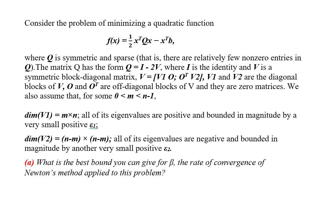 This is a Non - Linear Optimization Problem. Please | Chegg.com