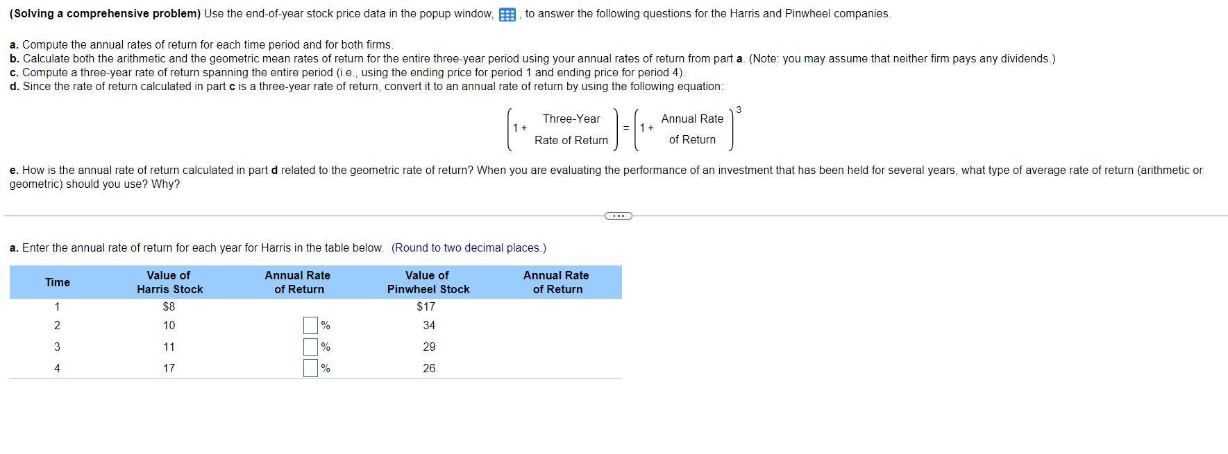 Solved (Solving a comprehensive problem) Use the end-of-year | Chegg.com