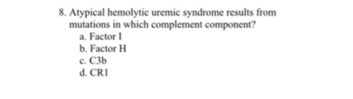 Solved 5. C3a and C5a are proteins which effectively a. | Chegg.com