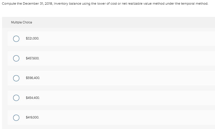 Solved Requlred Informetlon A foreign subsidiary uses the | Chegg.com