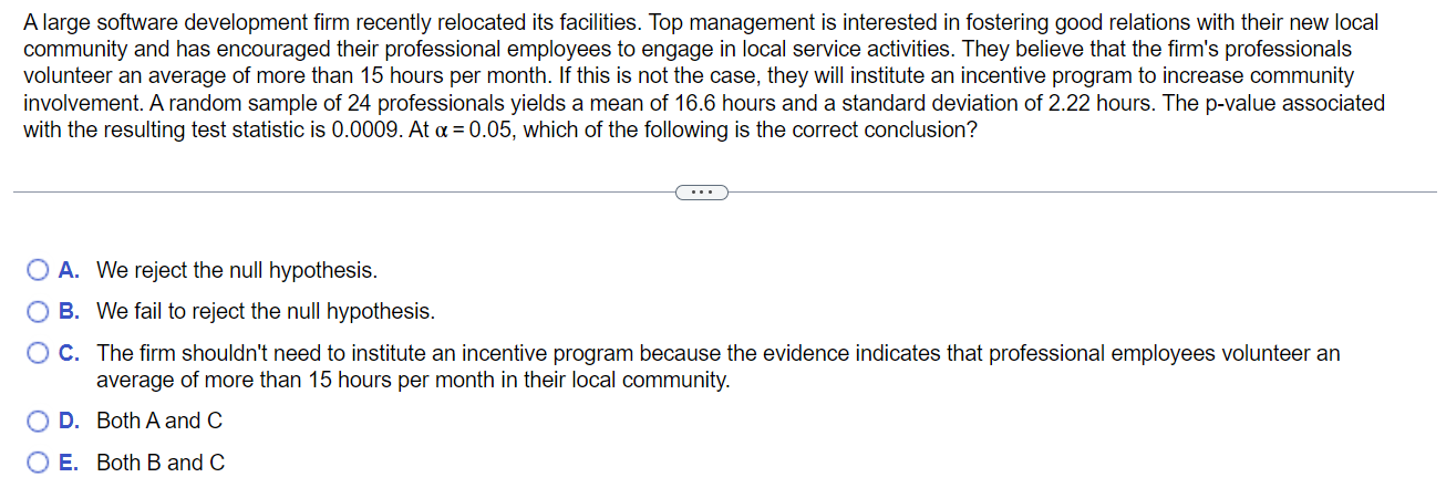 Solved Top management of a large multinational corporation | Chegg.com