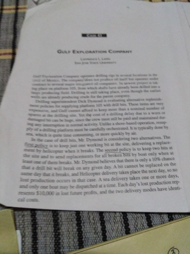 2. Mr. Dymond is wondering how often there will be, | Chegg.com