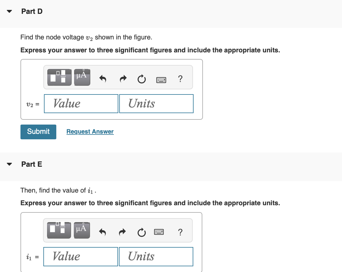 Solved Write the current equation at node 1 utilizing v1 and | Chegg.com