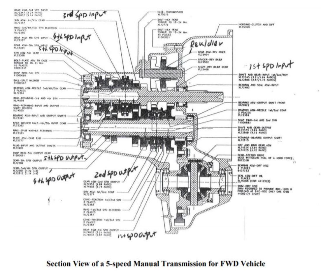 Solved The image below shows the working drawing of an | Chegg.com