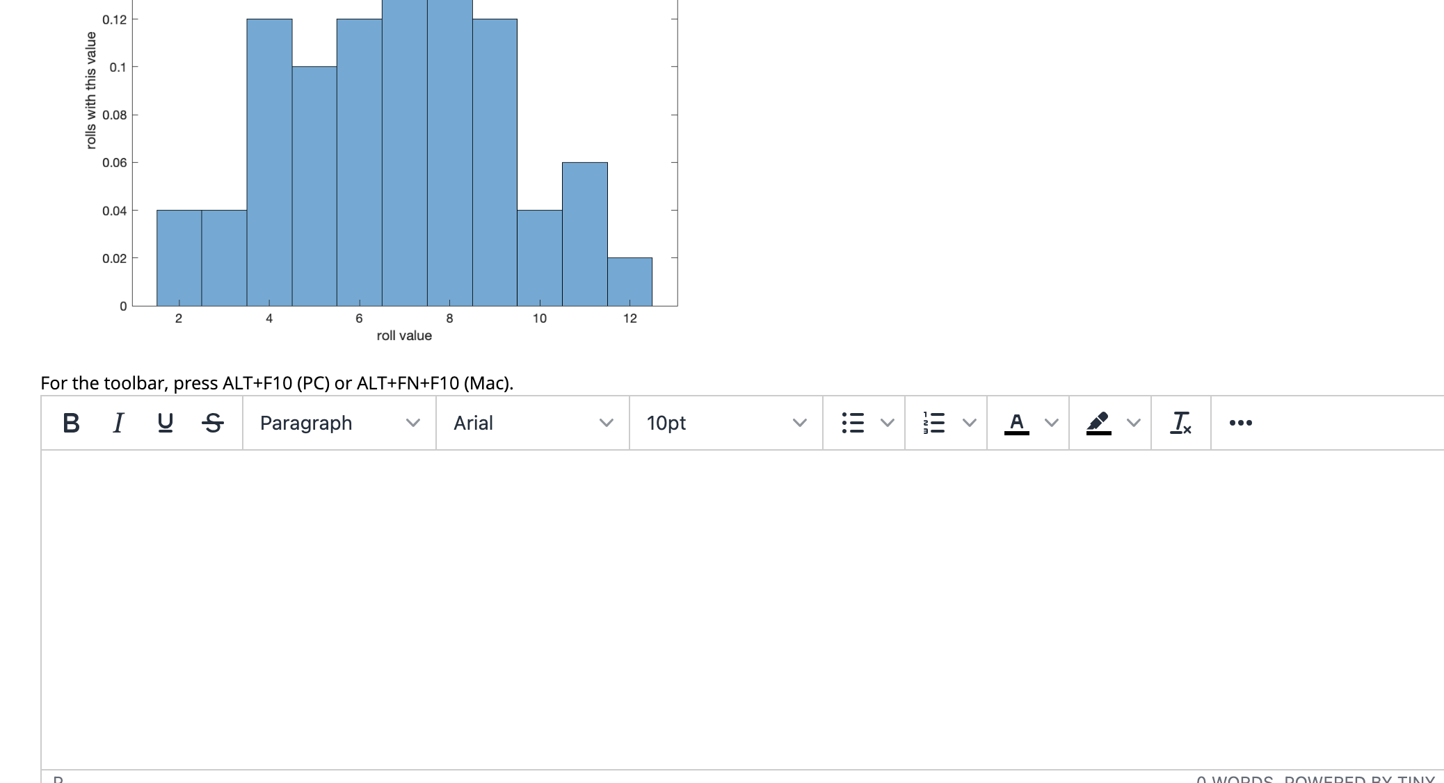 Solved For the toolbar, press ALT+F10 (PC) or ALT+FN+F10 | Chegg.com