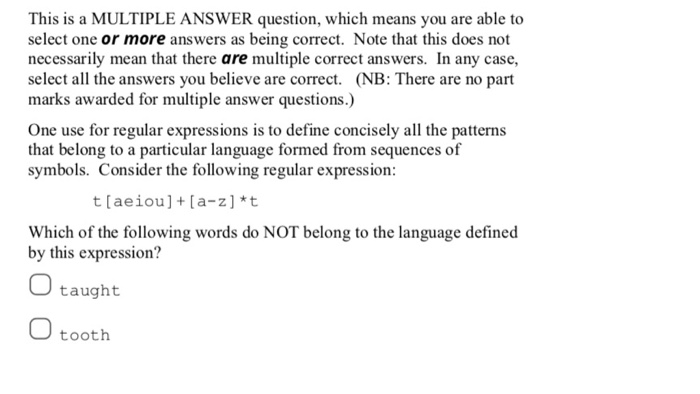 Solved This is a MULTIPLE ANSWER question, which means you | Chegg.com