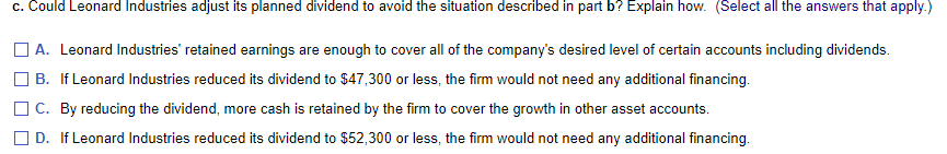 Solved Common stock Retained earnings Total stockholders' | Chegg.com