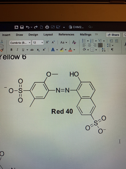 I hbe to come up with a synthesis for the azo dye Red | Chegg.com