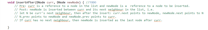 Solved Void Insertafter Dnode Curr Dnode Newnode 