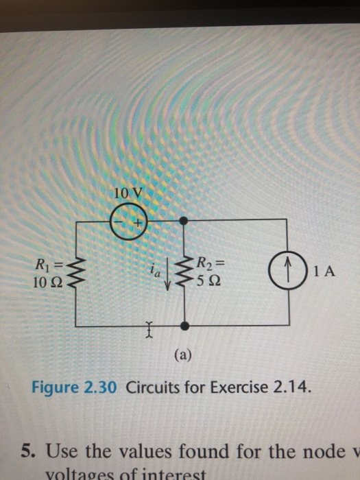 Solved use the node voltage technique to solve for the | Chegg.com