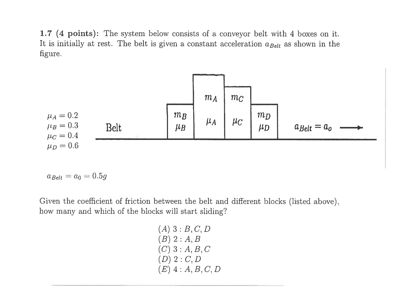 Solved 1.7 ( 4 points): The system below consists of a | Chegg.com