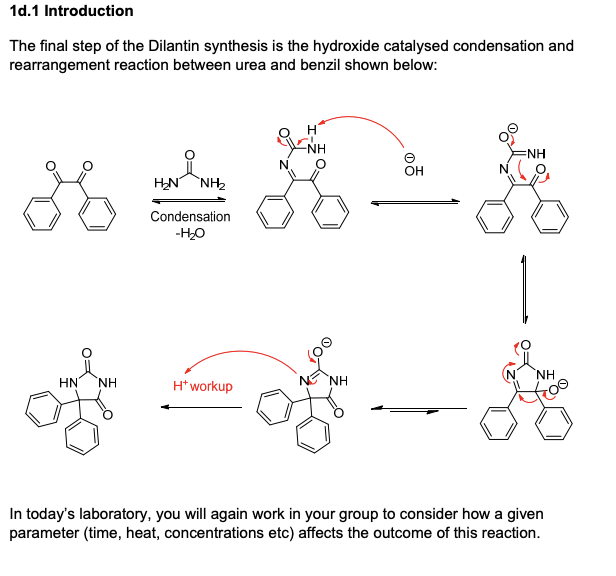 Solved 1d.1 Introduction The final step of the Dilantin | Chegg.com