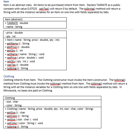 Program #5 Inheritance and Polymorphism Objectives | Chegg.com