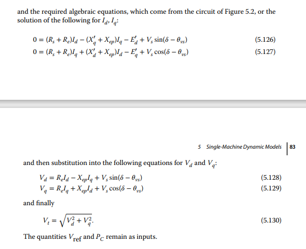 Solved Using the two-axis dynamic model of Section 5.4, | Chegg.com