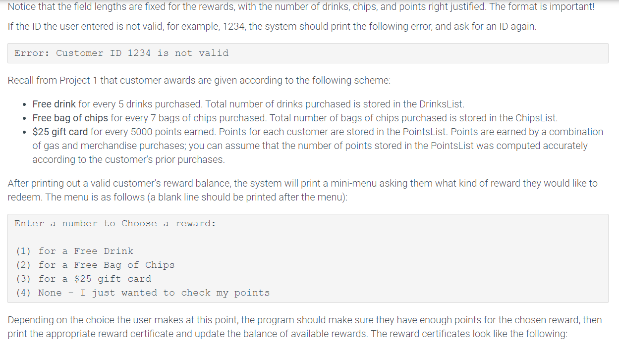 Solved This is a whole project with several parts, I have | Chegg.com