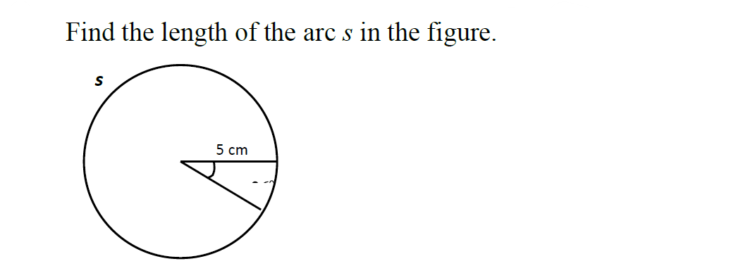 Solved Find the length of the arcs in the figure. | Chegg.com