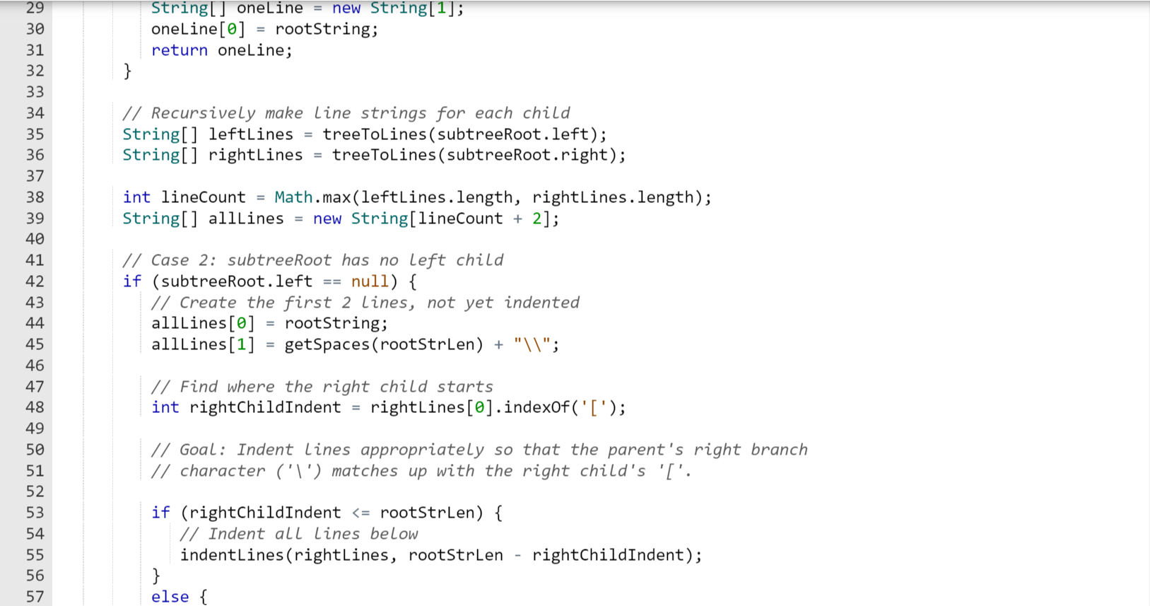 Complete the code for a method to the Binary Search | Chegg.com