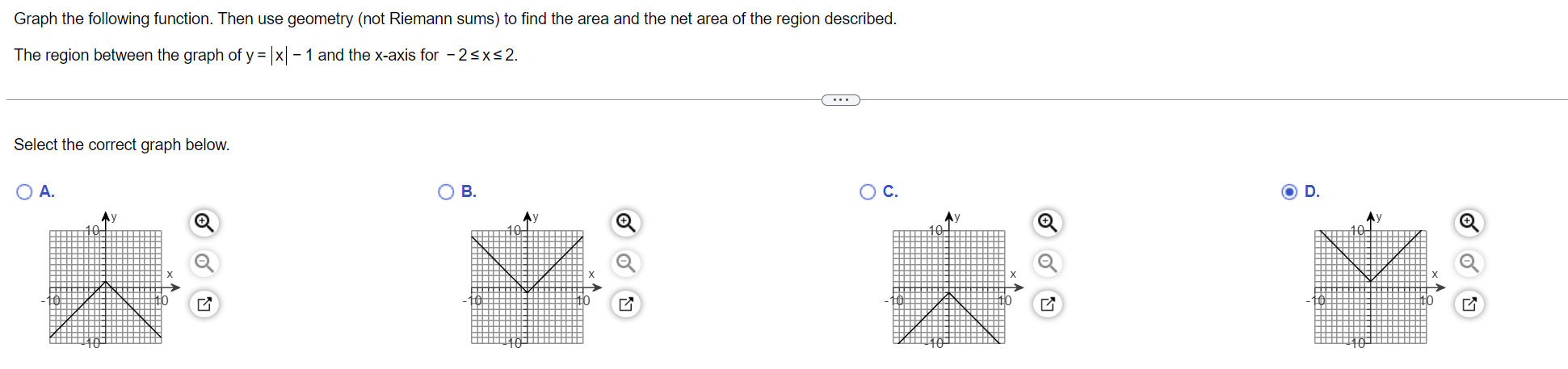 Solved Graph the following function. Then use geometry (not | Chegg.com