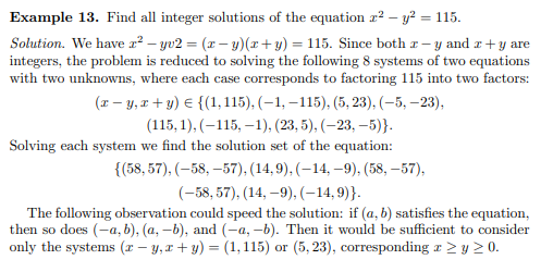 Solved Find all integer solutions of the | Chegg.com
