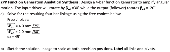 2PP Function Generation Analytical Synthesis: Design | Chegg.com