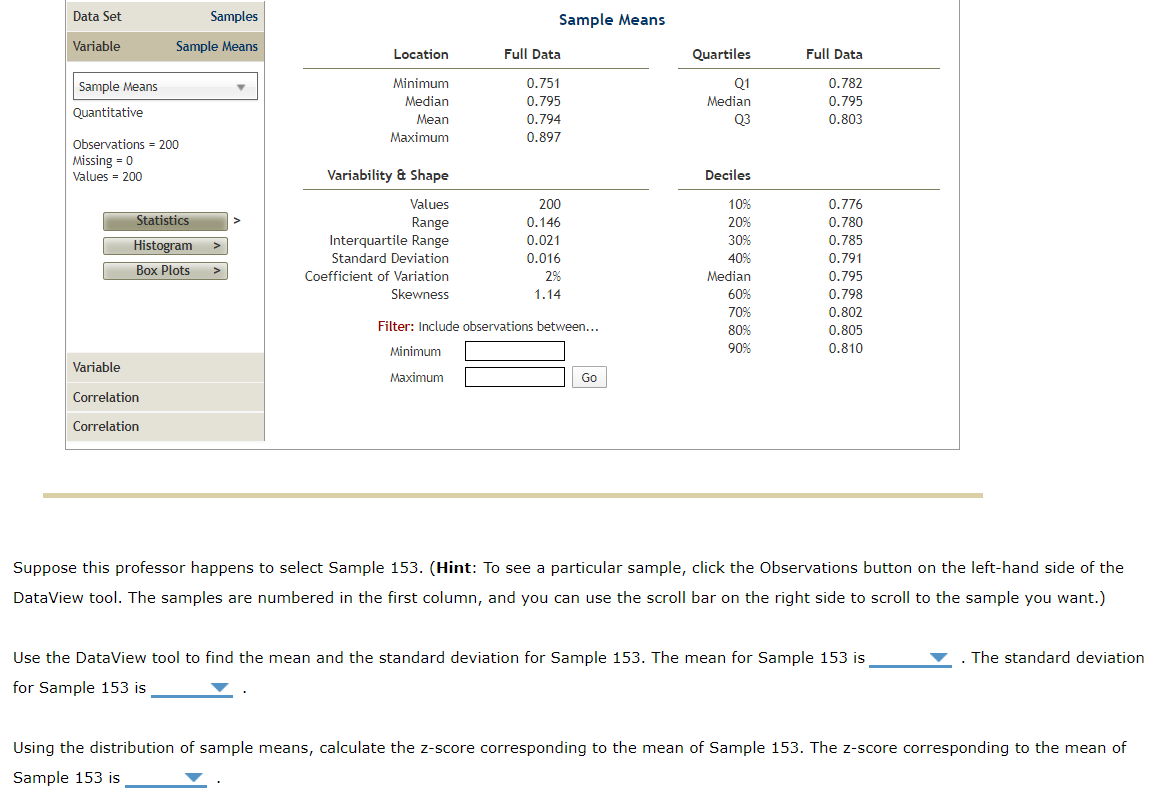 5. Using z-scores with the distribution of sample | Chegg.com