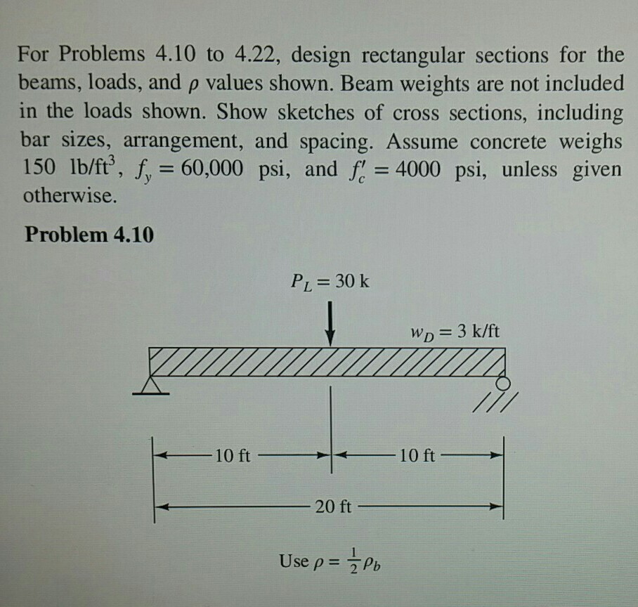 For Problems 4.10 to 4.22, design rectangular | Chegg.com