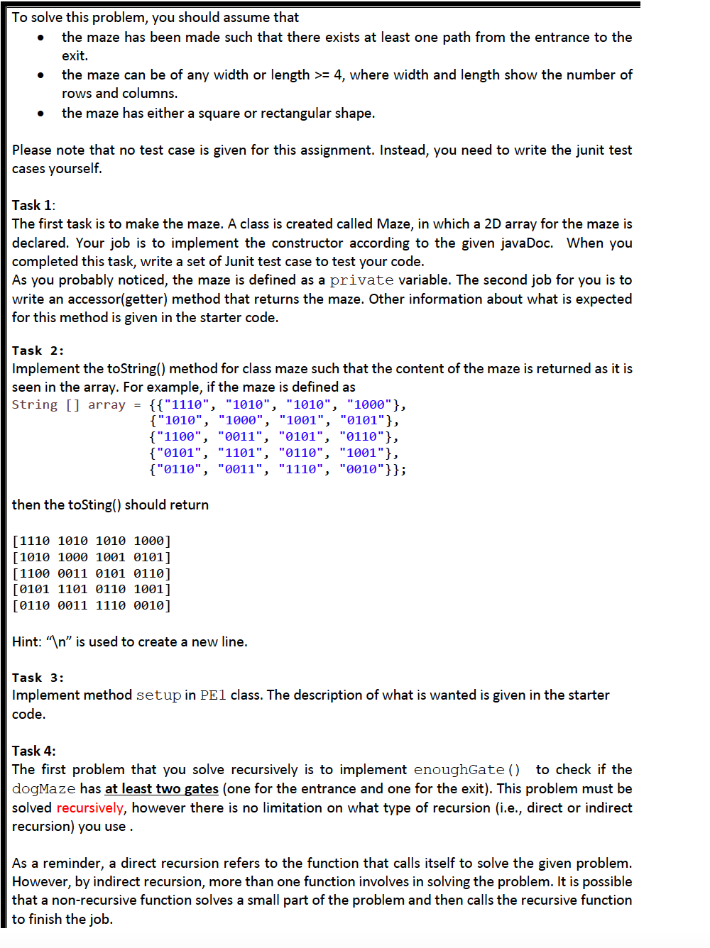 Solved In this assignment you are going to help my dog find | Chegg.com