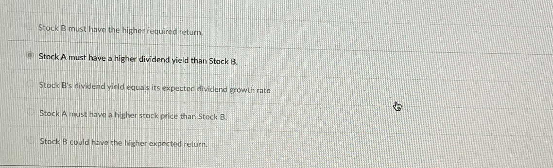 Solved Stocks A and B have the following data. The market | Chegg.com
