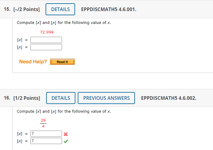 Solved 15. [-12 Points] DETAILS EPPDISCMATH5 4.6.001. | Chegg.com