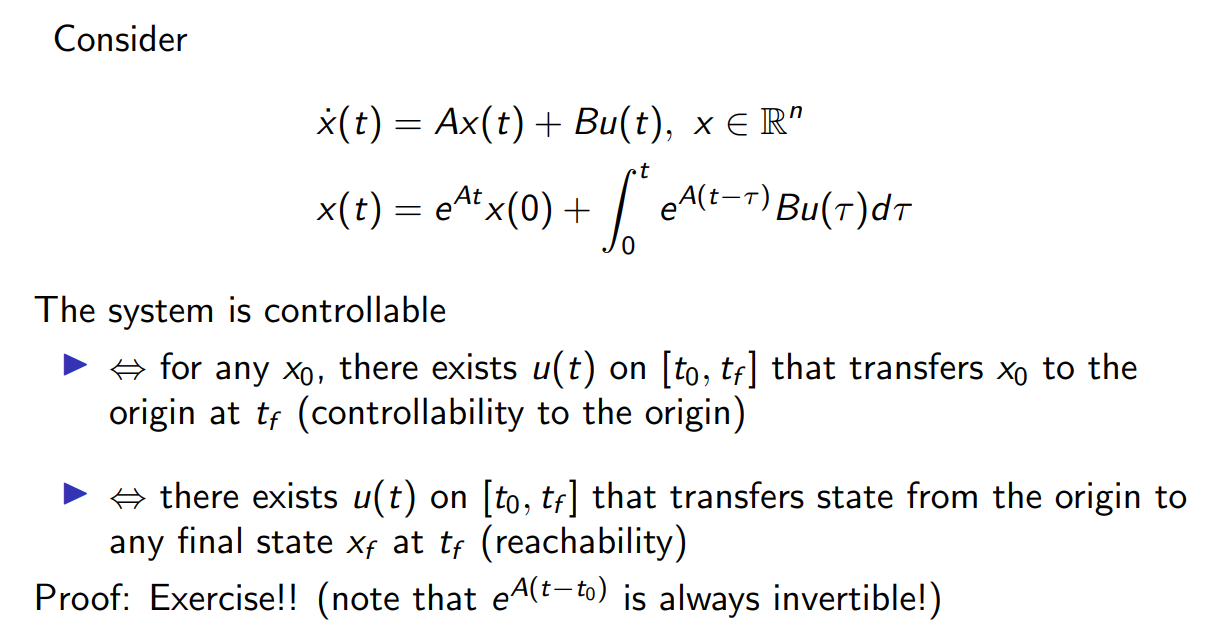 Solved Consider x(t) = Ax(t) + Bu(t), x € Rª •t X(t) = | Chegg.com