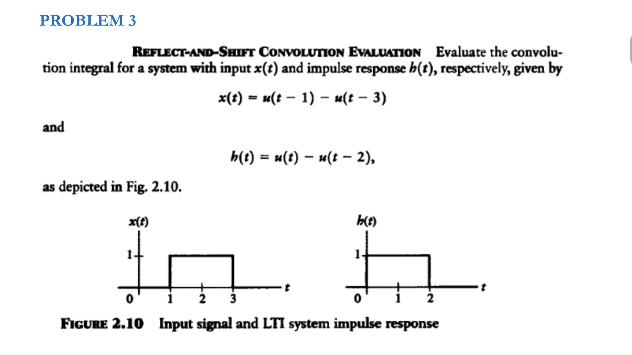 Solved REFLECT-AND-Shift Convolumon Evaunmion Evaluate the | Chegg.com