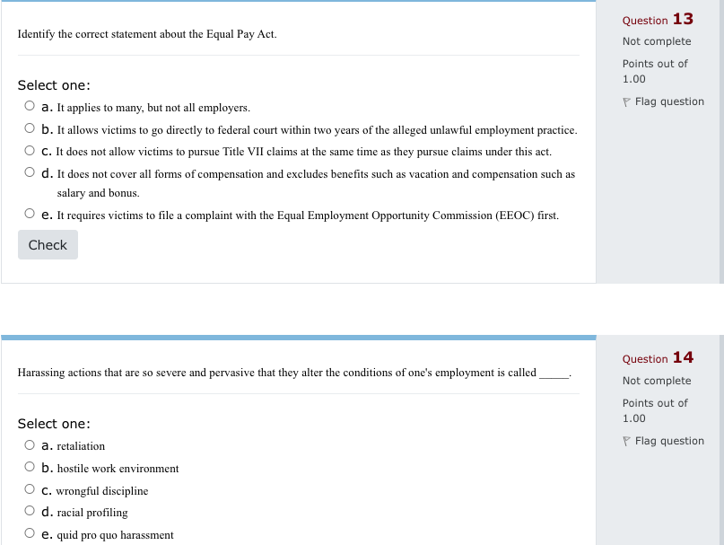 Solved Question 13 Identify the correct statement about the | Chegg.com