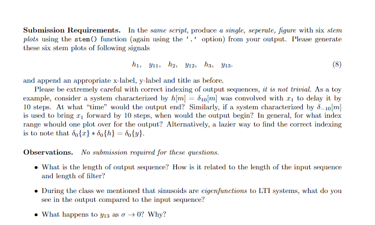 Solved 2 Practicing Discrete Convolution Problem Statement. | Chegg.com