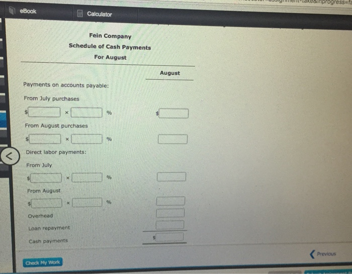 Solved culu-assgtake&inprogress false eBook i Calculator | Chegg.com Solved culu-assgtake&inprogress false eBook i Calculator | Chegg.com