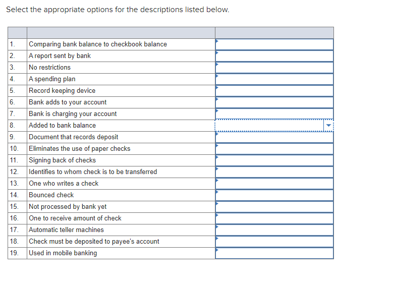 Solved ATM BANK RECONCILIATION BANK STATEMENT BLANK | Chegg.com