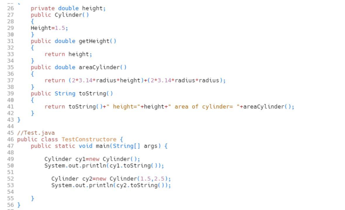Solved Examine the following code, which represents listings | Chegg.com