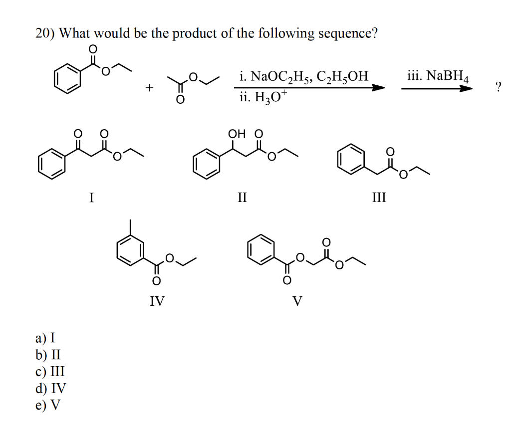 Solved 19) Consider the synthesis below: What is compound X? | Chegg.com
