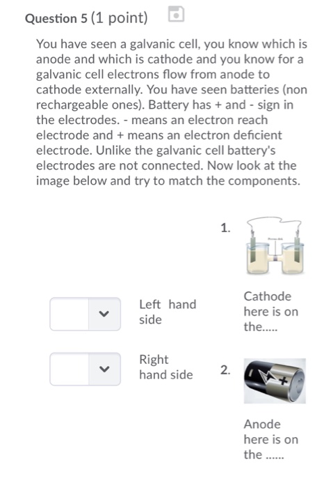 Solved Question 2 (1 point) Which statement is correct in | Chegg.com
