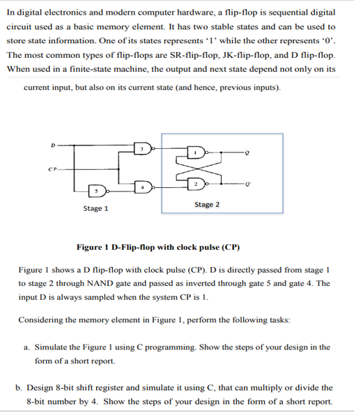 Solved In digital electronics and modern computer hardware, | Chegg.com