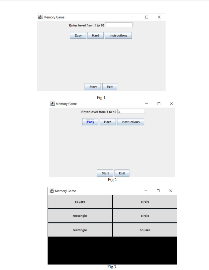 Solved Write a memory game program shown in Fig.1. The | Chegg.com