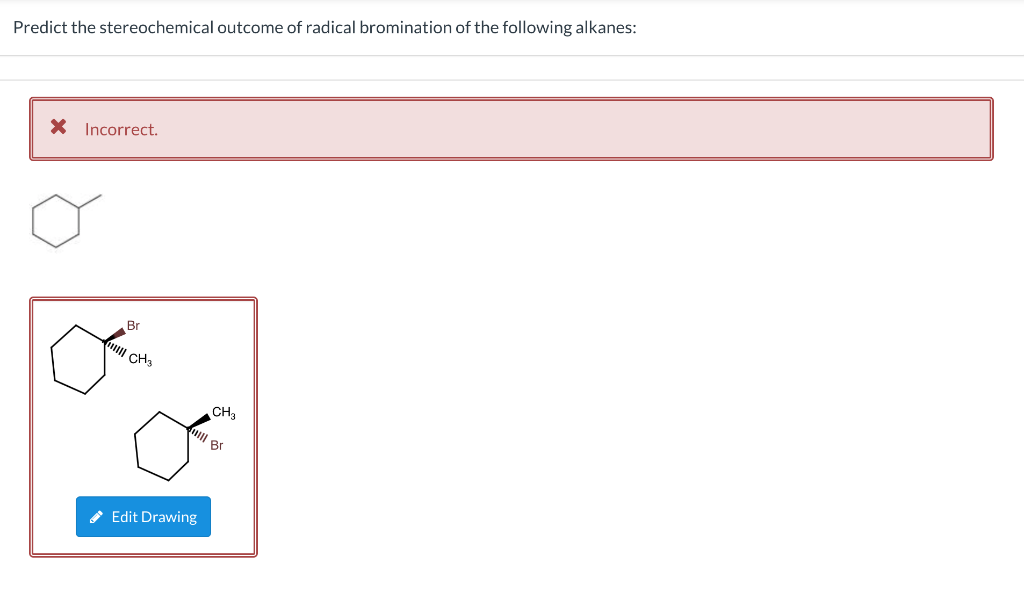 Solved Predict the stereochemical outcome of radical | Chegg.com