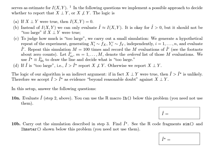 The following problem requires some programming using | Chegg.com